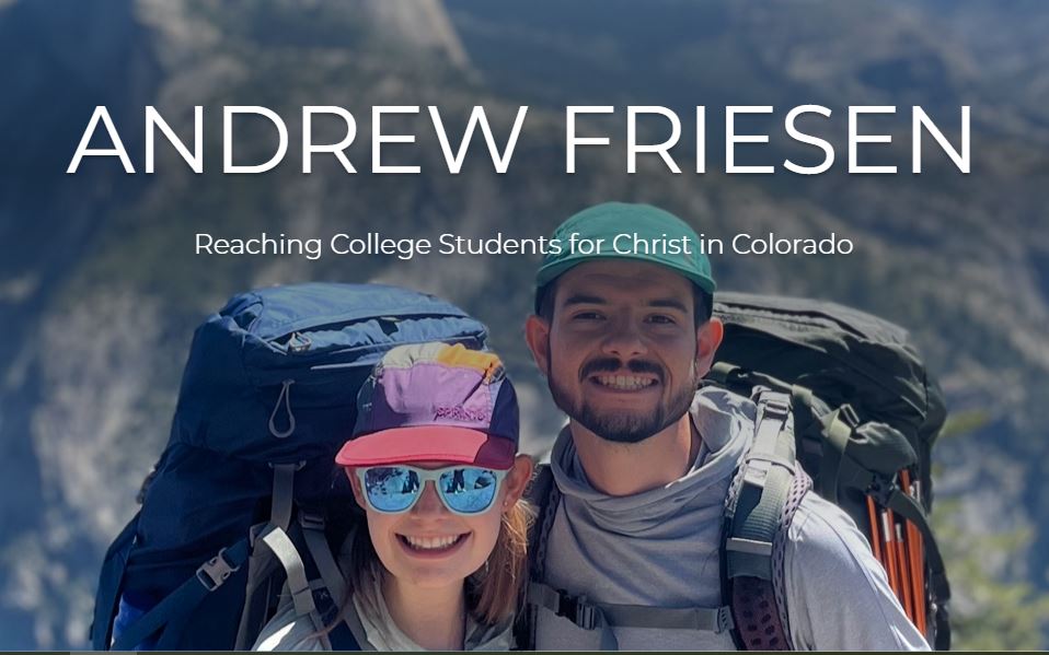 Andrew Friesen (’22) Exploring New Paths