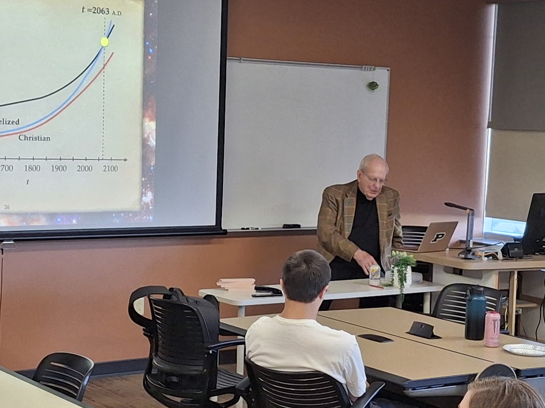 Lunch with Prolific Math Author: Dr. Marvin Bittinger